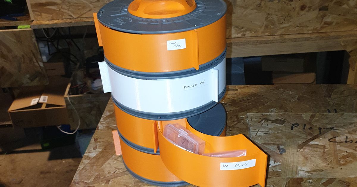 Modular Spool Drawers by willy2406 | Download free STL model ...