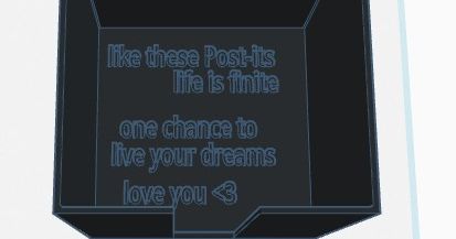 Post it Sticker Holder / Post it Halter by purechaos | Download free ...