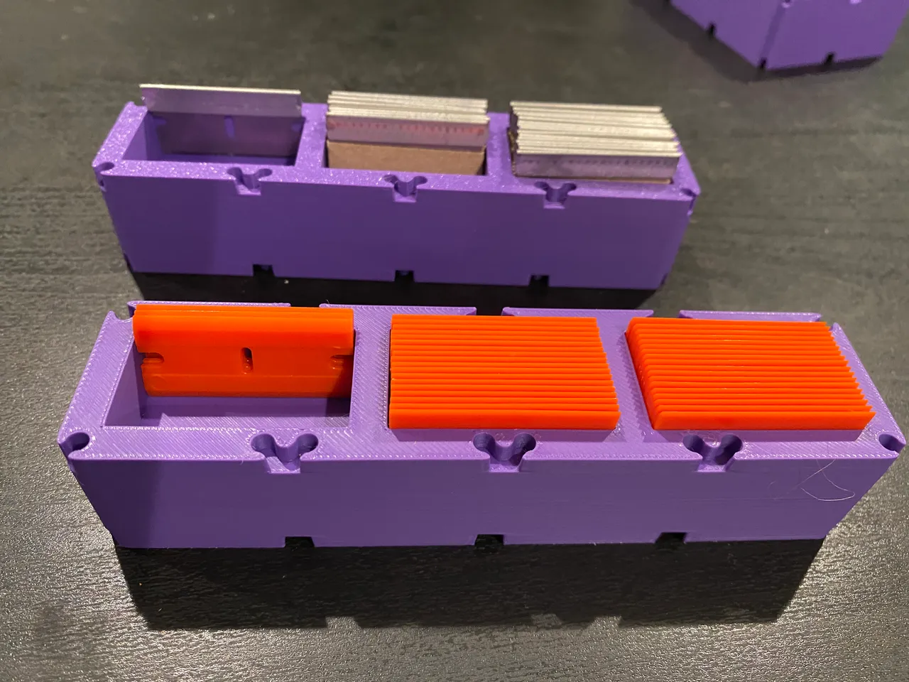 Plastic/Razor Blade holder for Jorge's MMSS by Zathrus | Download free ...