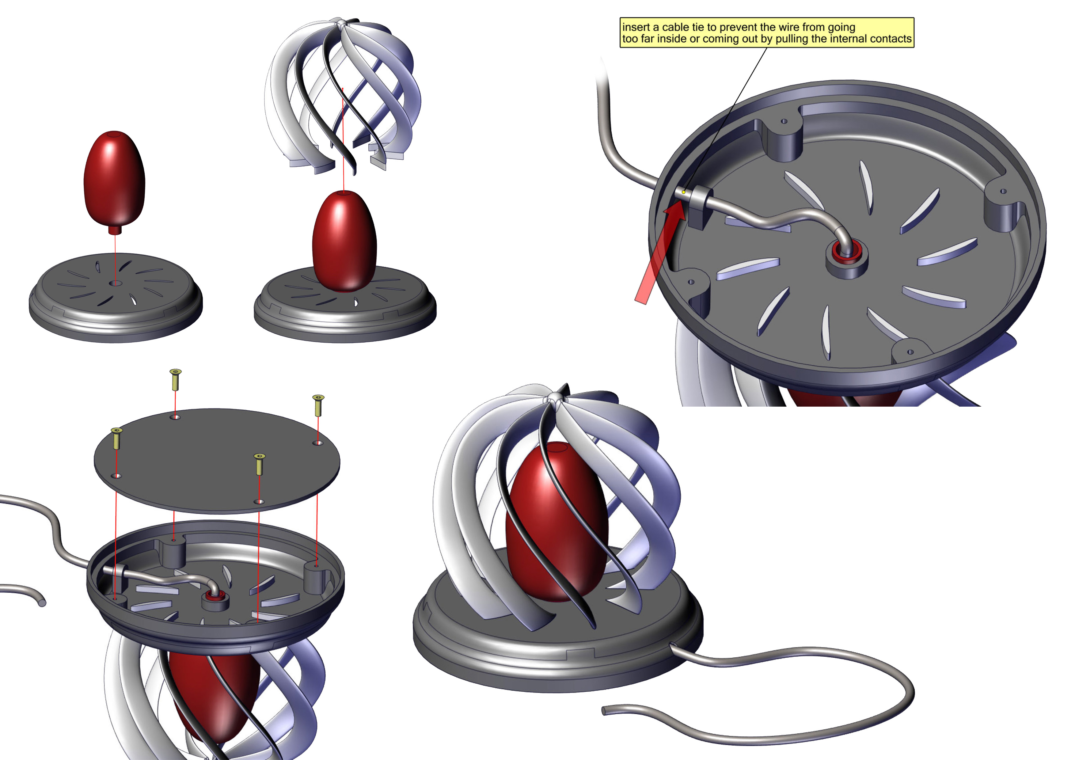 Abstract Desk Lamp by Tarabaz | Download free STL model | Printables.com