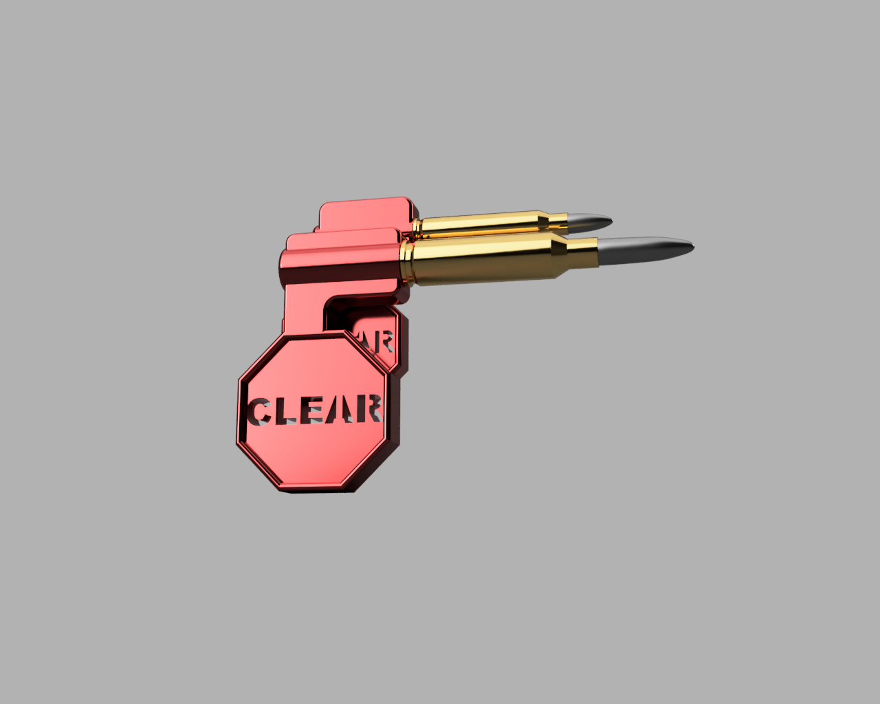 Chamber clear flag 6.5Creedmoor by Aksup | Download free STL model ...