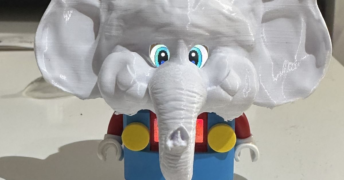 Super Mario Bros Wonder - Elephant Mask for Lego Mario by Cristian ...
