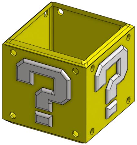 Mario box by Crisp Prints | Download free STL model | Printables.com