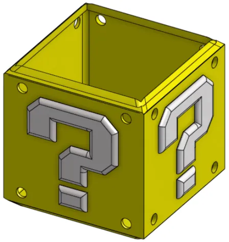 Mario box by Crisp Prints | Download free STL model | Printables.com