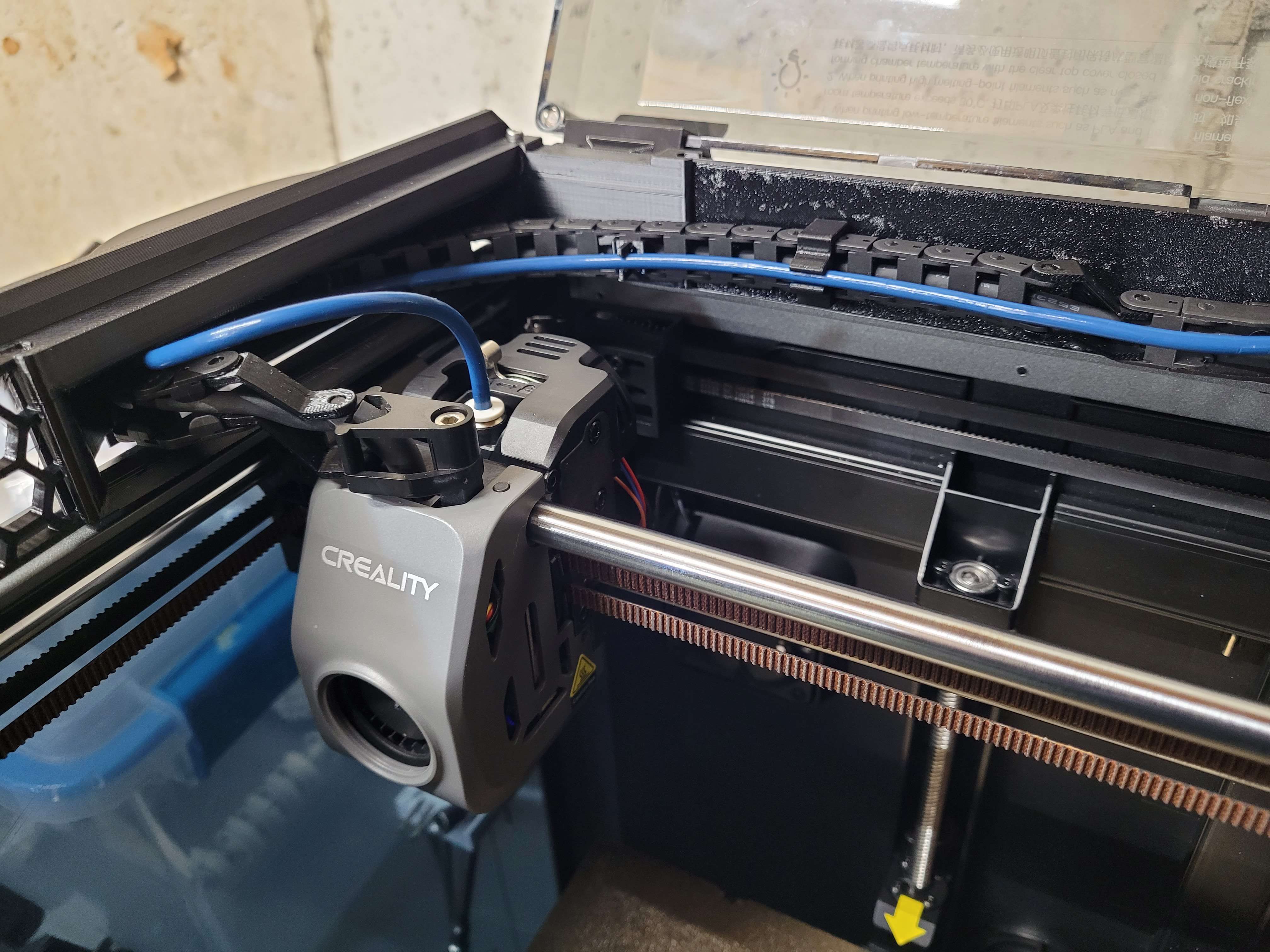 Creality K1 Hinged Riser with Chain Recess by Mark Meadows | Download ...