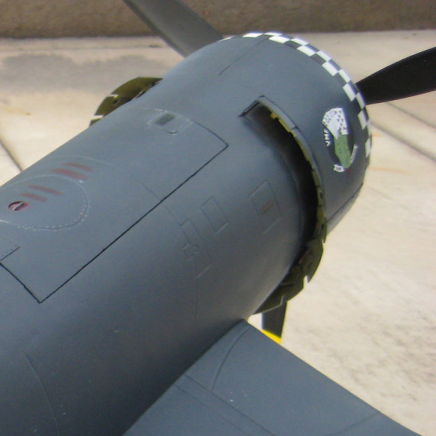 FlightLine 1600mm Corsair Cowl Flap Modification--Bubbletop/Birdcage by ...