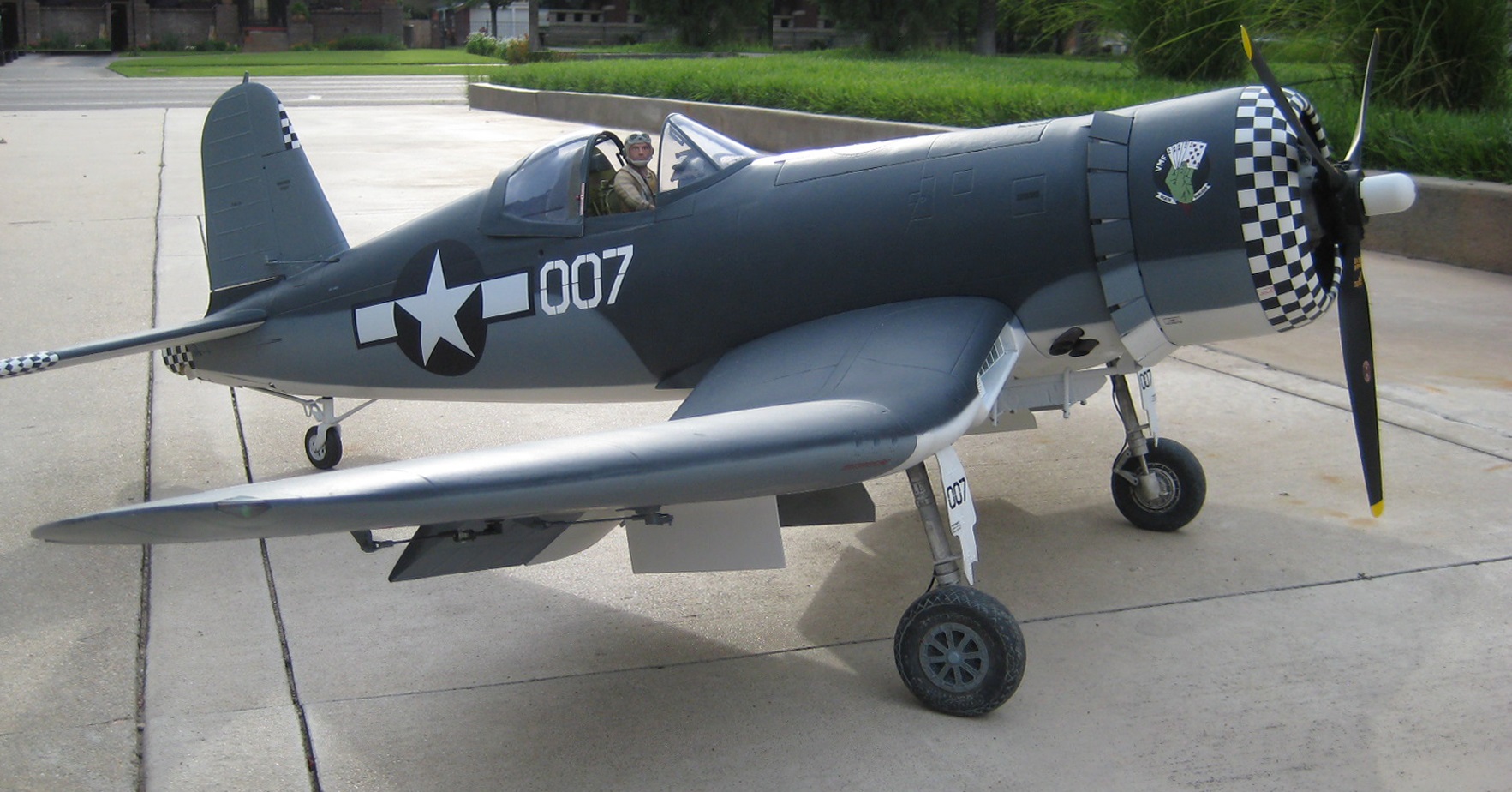 FlightLine 1600mm Corsair Cowl Flap Modification--Bubbletop/Birdcage by ...