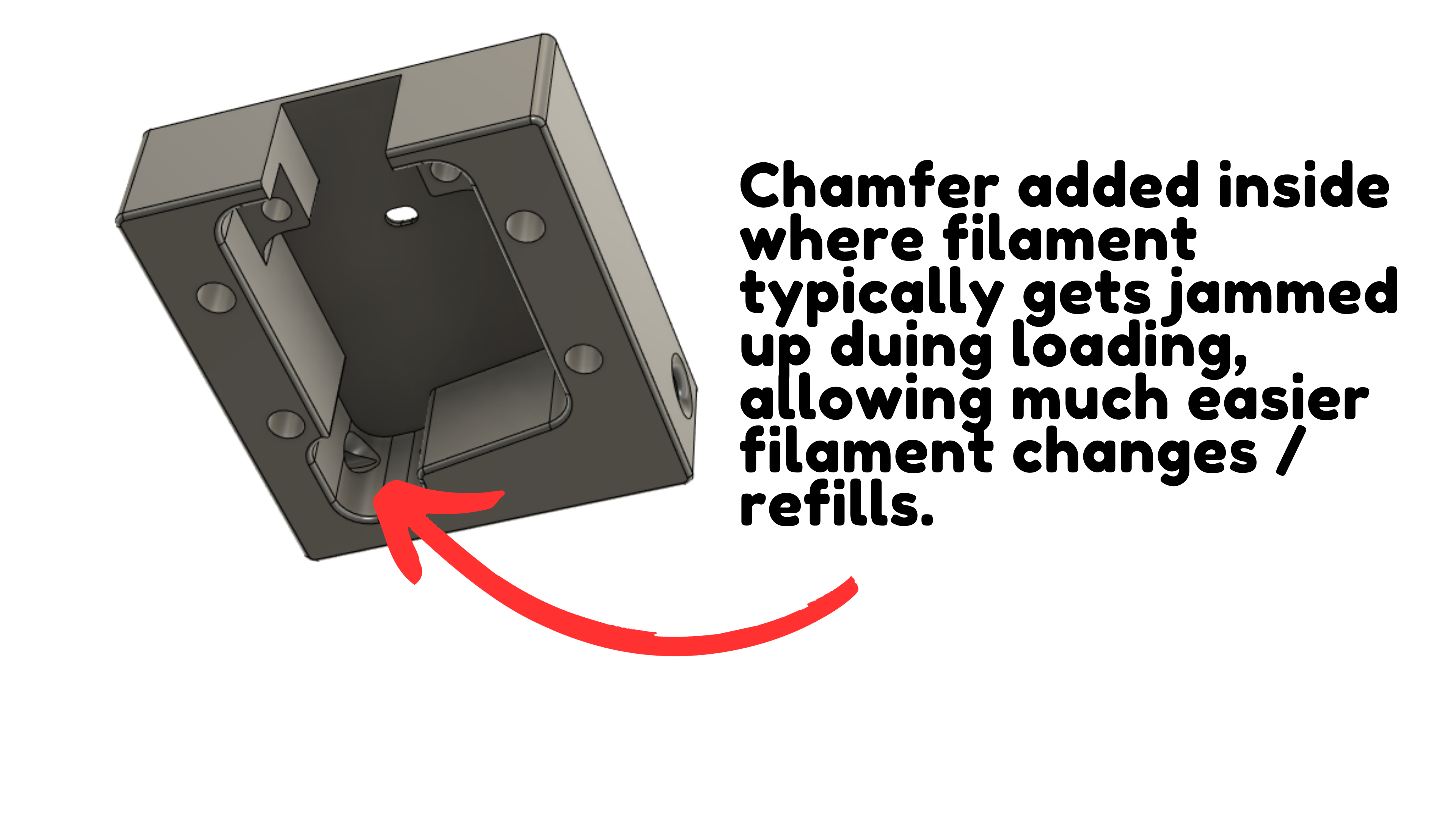 Creality CR-10S, CR-10 Max Upgraded Filament Runout Sensor Housing by ...
