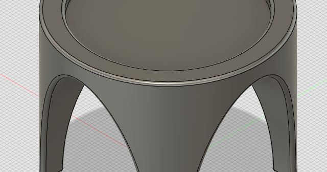 Small Flower/Plant Stand by ken | Download free STL model | Printables.com