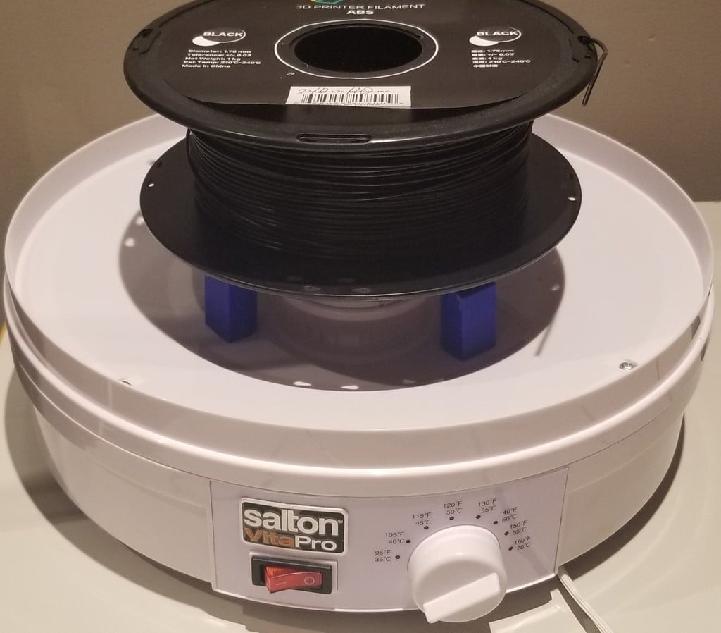 Filament dryer spool holder by Lama | Download free STL model ...