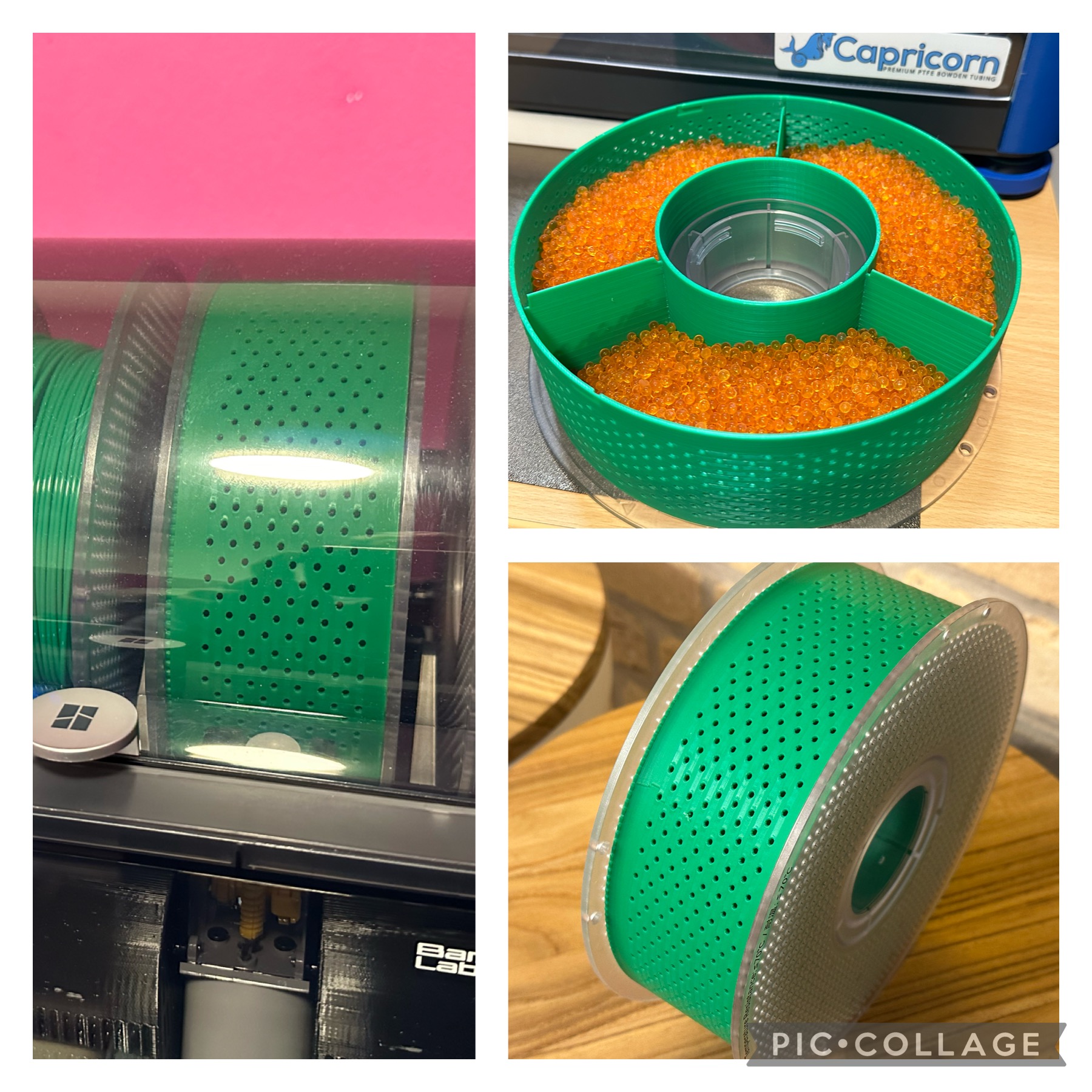 Bambu Silica Dry Spool for AMS and other. by JAV3D | Download free STL ...