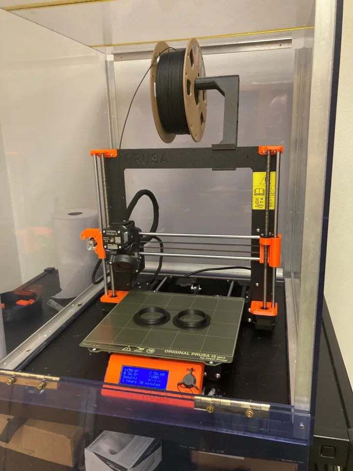 Overture cardboard spool friction reducer rings by Ryan Roehnelt ...