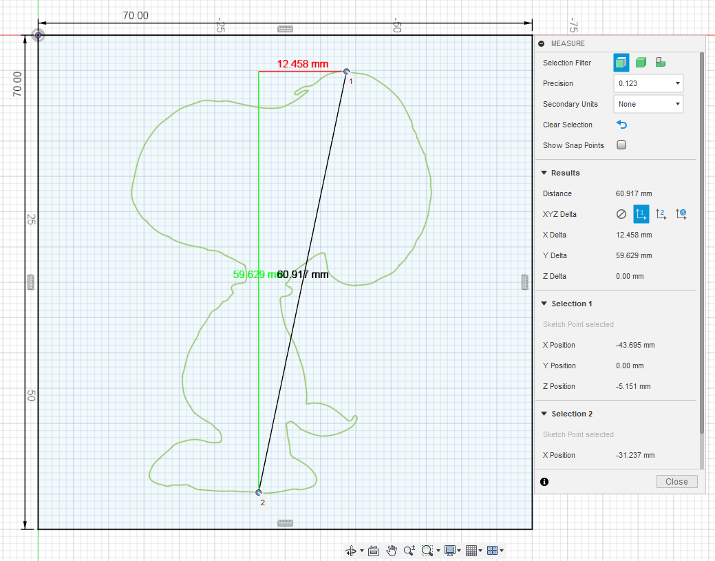 Snoopy Icing Template by Strawlrus | Download free STL model ...