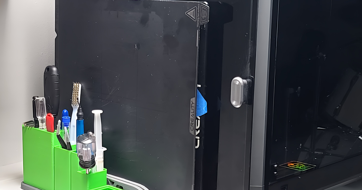 K1 Max Lid, Sheets and Gridfinity Customizable Tools Holder by ...