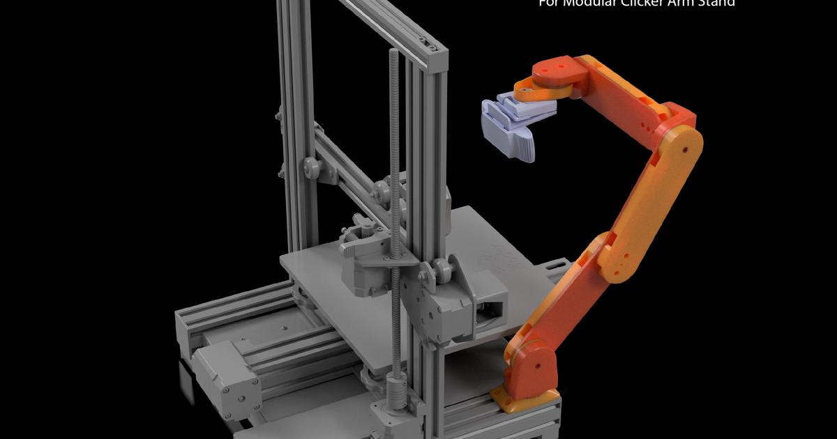 Camera Mount for Modular Clicker Arms by Shinobu Tezuka | Download free ...