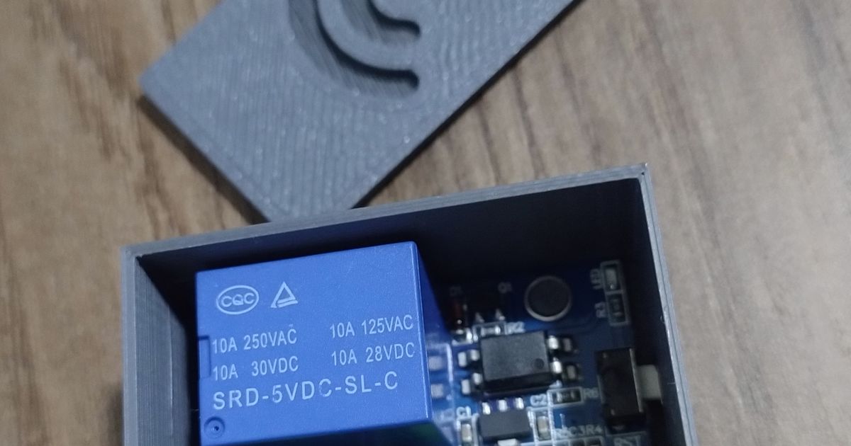 ESP-01 Relay-01 Case por H4DeS | Descargar modelo STL gratuito ...