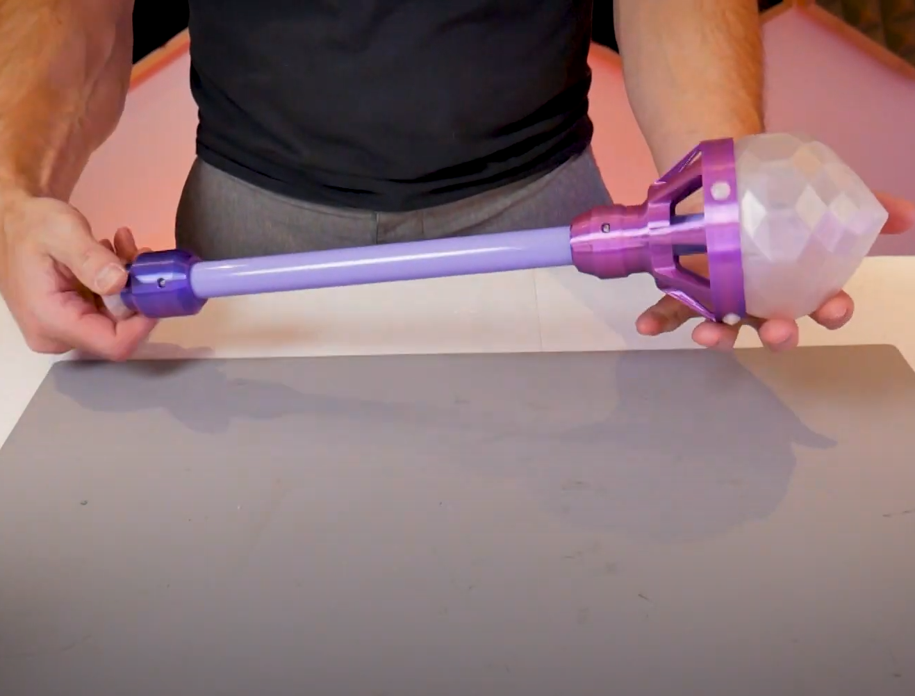 Magic LED Wand Scepter by Embrace Making | Download free STL model ...