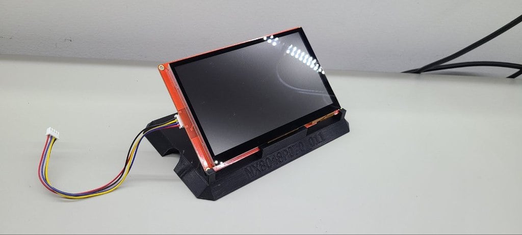 Nextion 7" Desktop Stand by TGH56 | Download free STL model ...