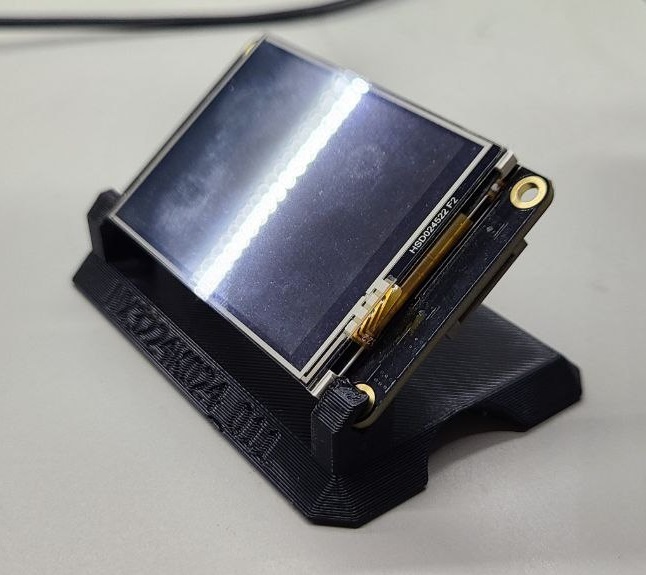 Nextion 2.4" Desktop Stand by TGH56 | Download free STL model ...