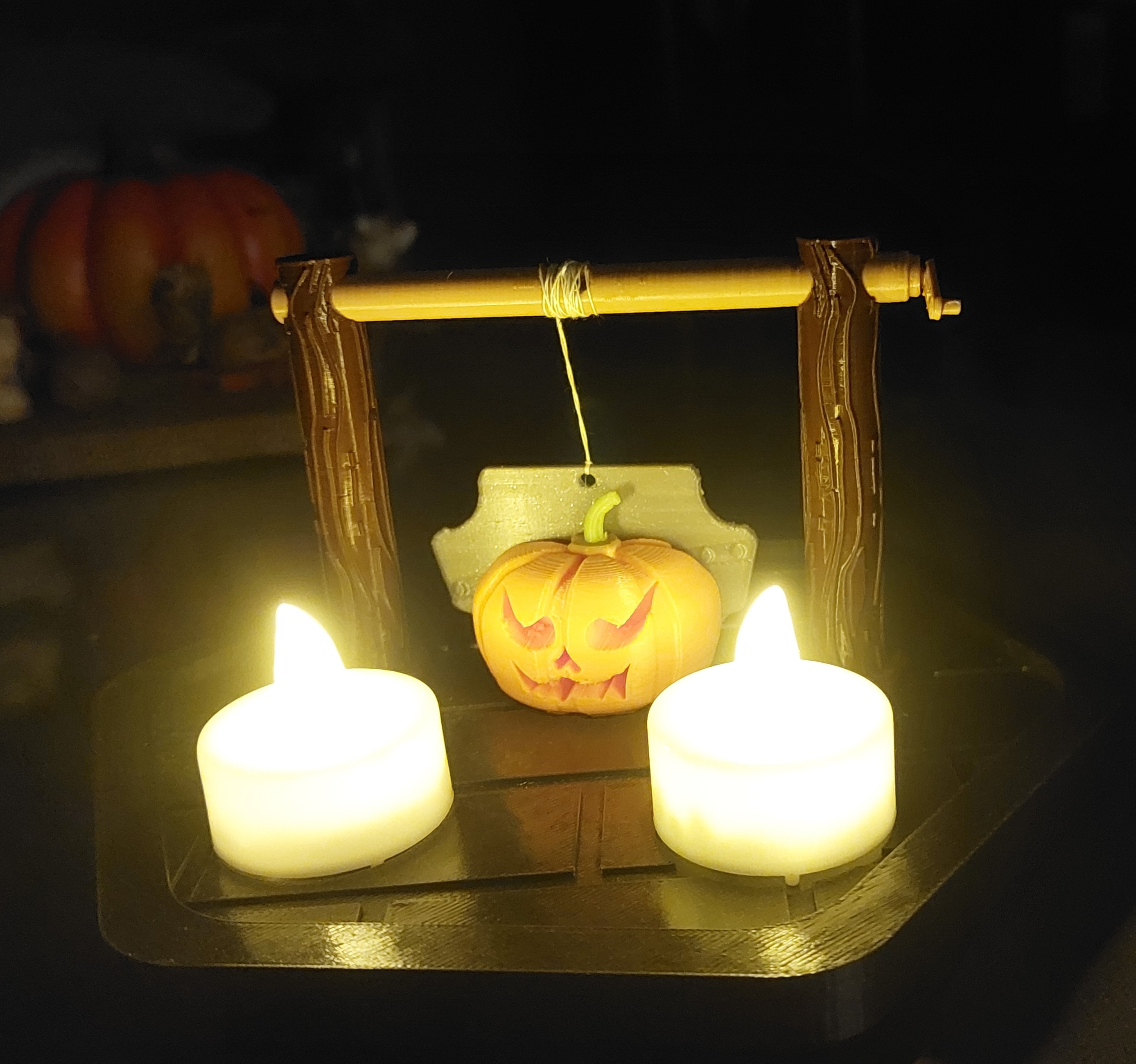 Pumpkin Guillotine by 3D4U | Download free STL model | Printables.com