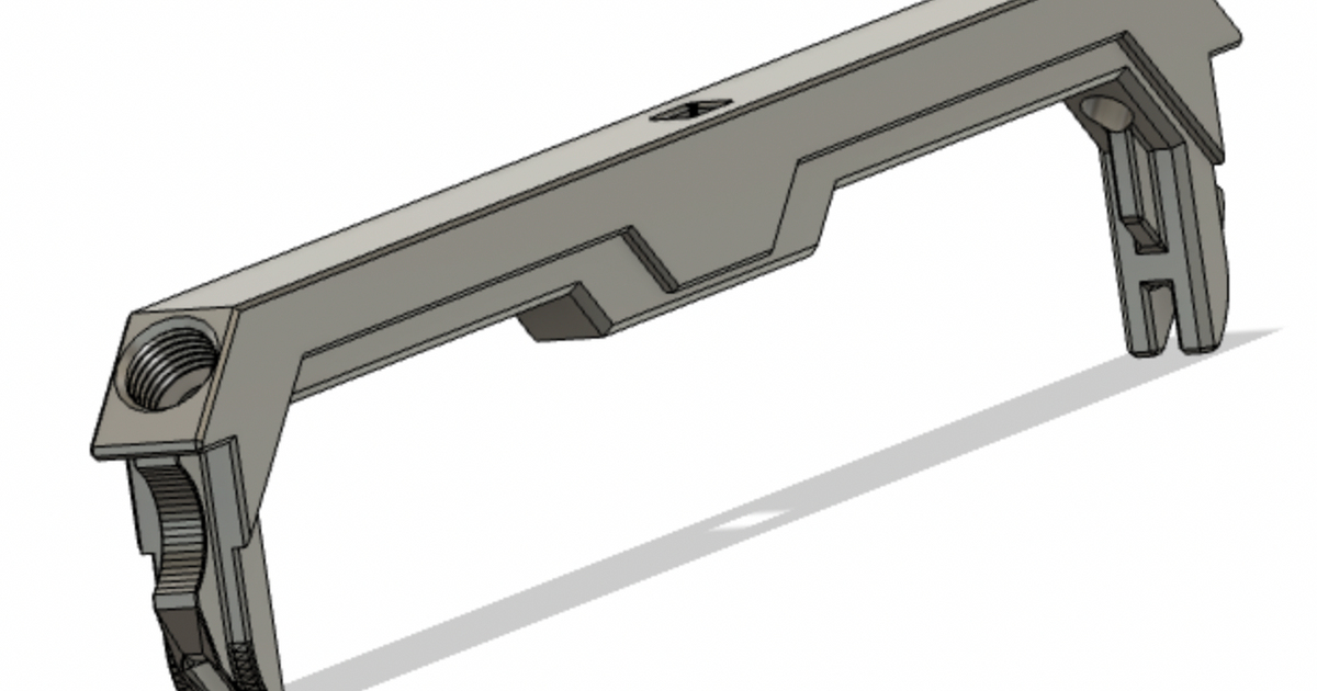 MMU Slot buffer - Slot for PC4_M10 - with threads and recessed handle ...