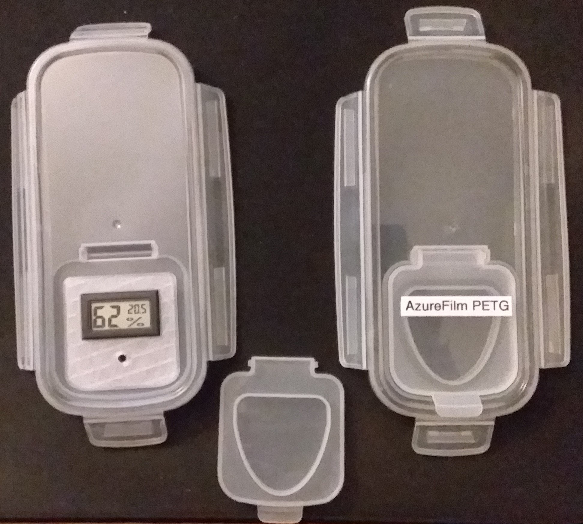 Caps/inserts for the lids of 4l cereal containers (filament storage ...