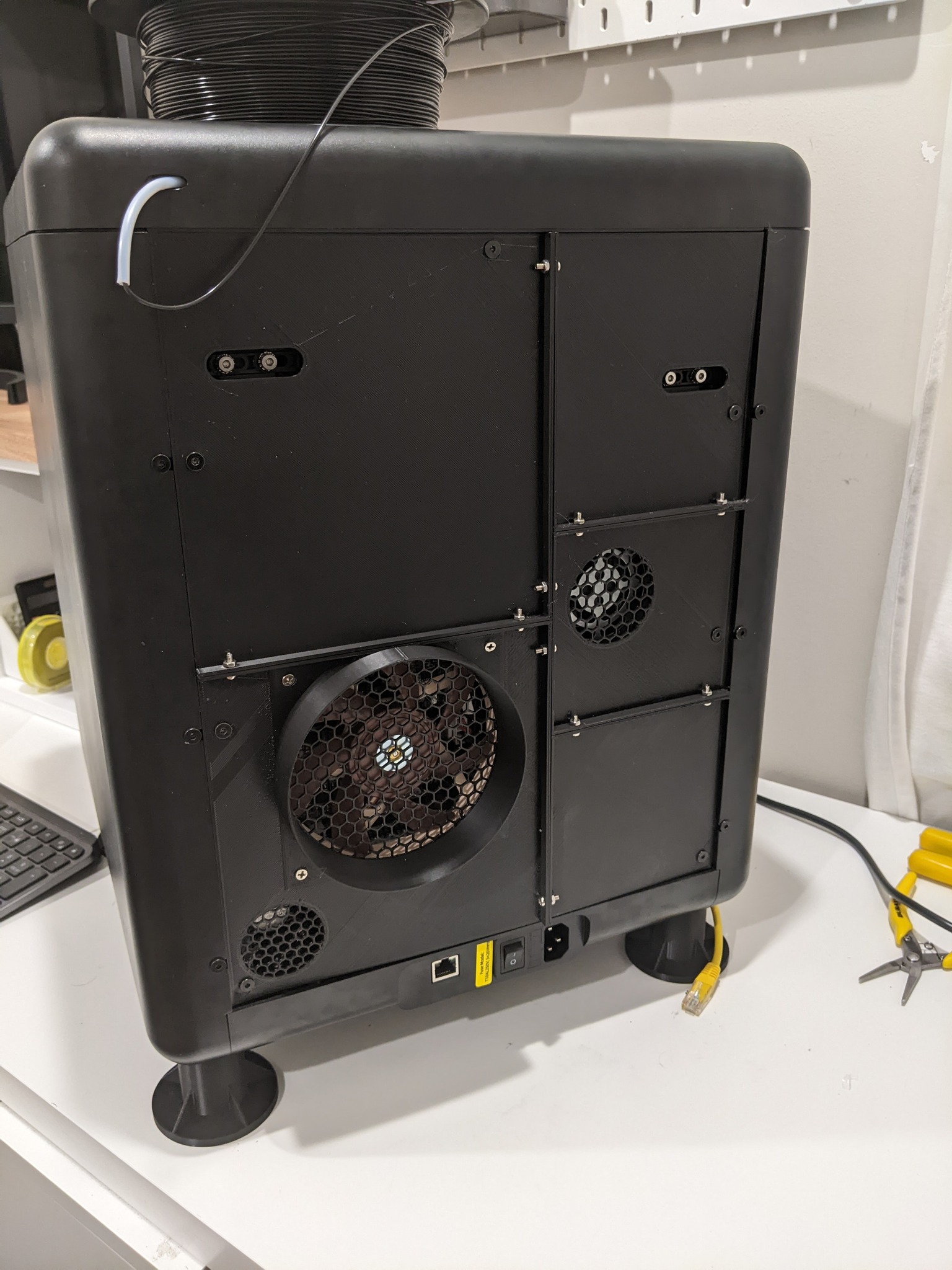 Flashforge Adventurer 5M Pro Back Panel w/ 120mm fan grill by Tom ...