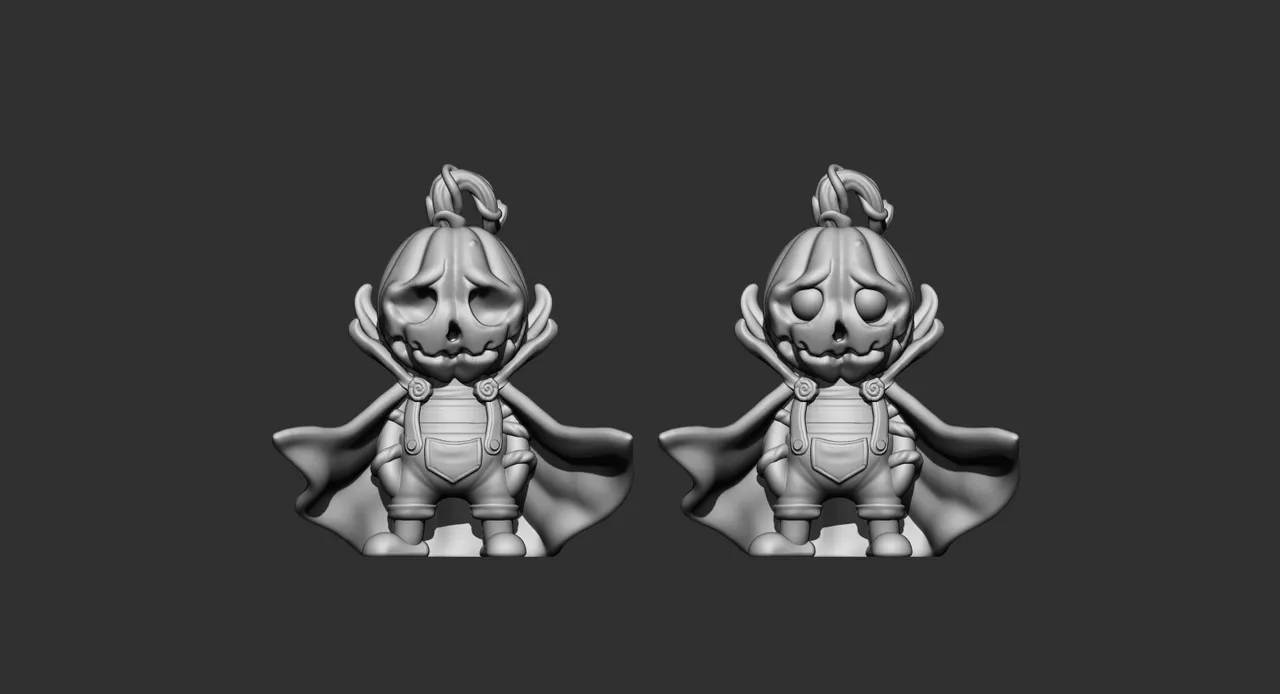 Little Pumpkin Prince aka Count Pumpcula by Wekster | Download free STL ...