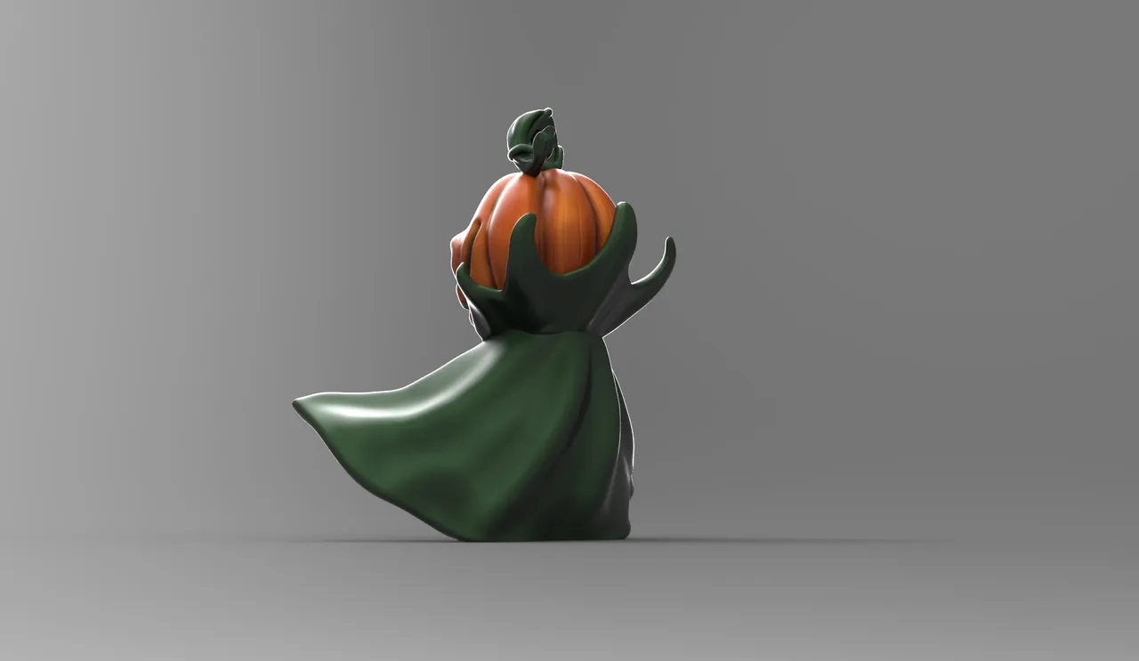 Little Pumpkin Prince aka Count Pumpcula by Wekster | Download free STL ...