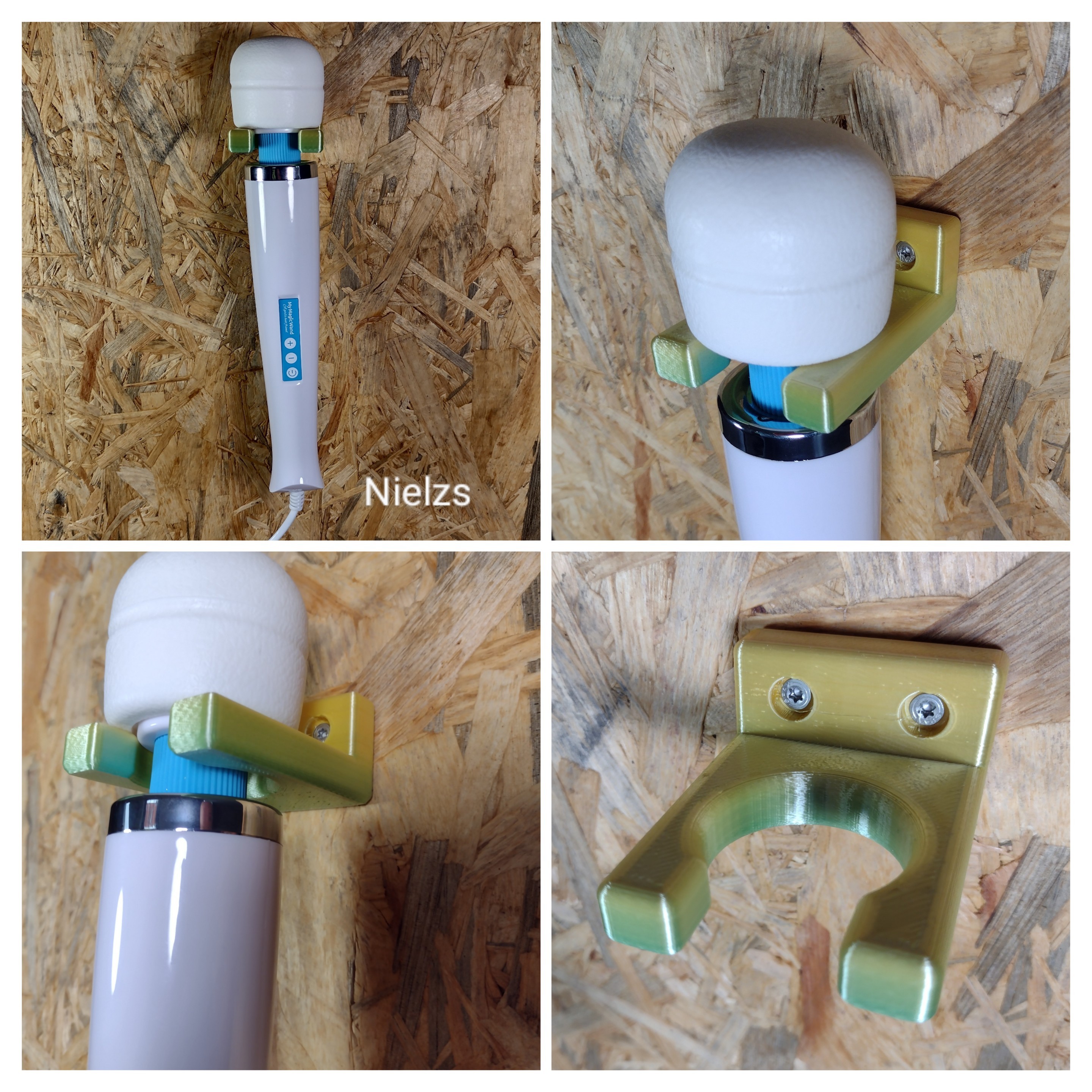 Magic wand holder screws. Lets get organized. by _N_ | Download free ...
