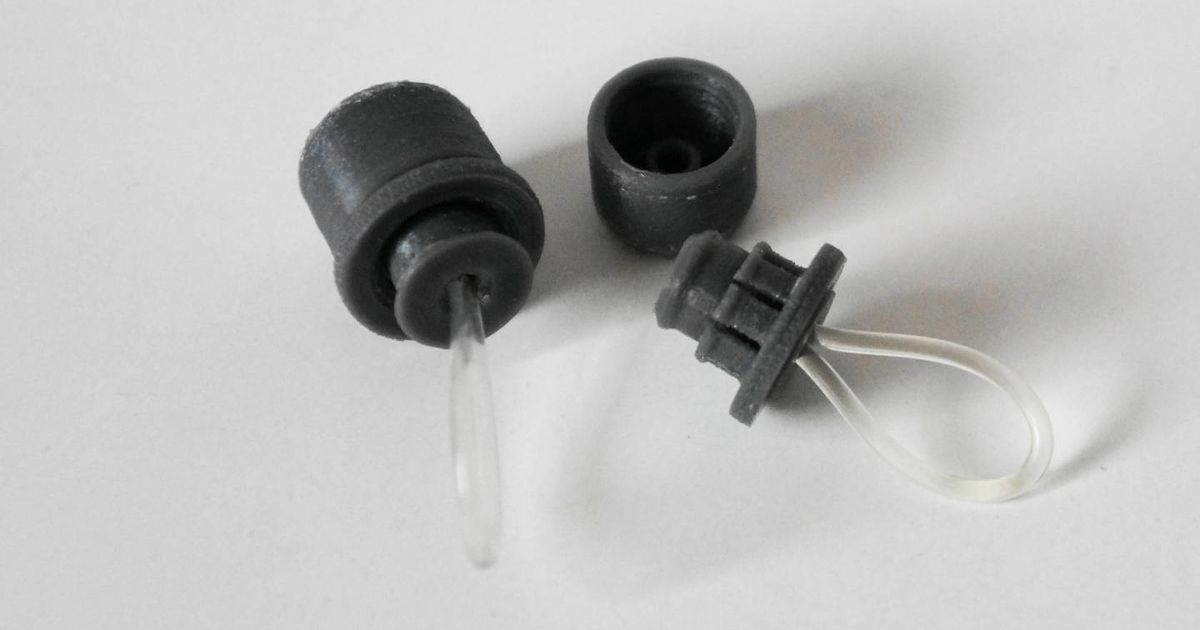 Quickconnect with secure lock by Jack | Download free STL model ...