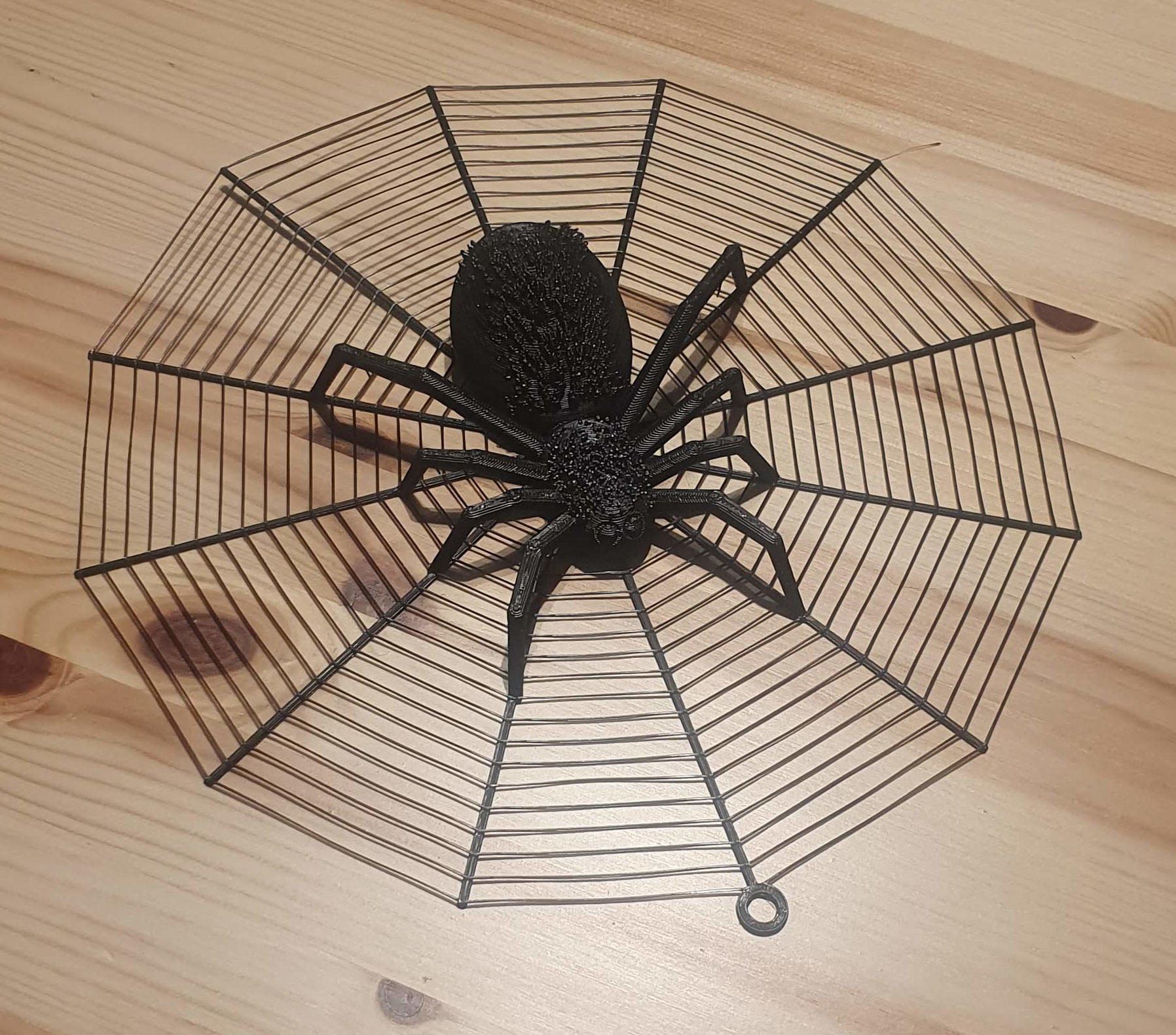 Spider in net von kivinen | Kostenloses STL-Modell herunterladen ...