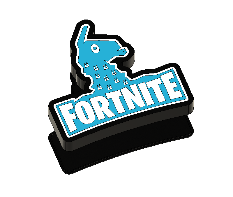 Fortnite Lama Lightbox LED Logo by braga3dprint | Printables Store
