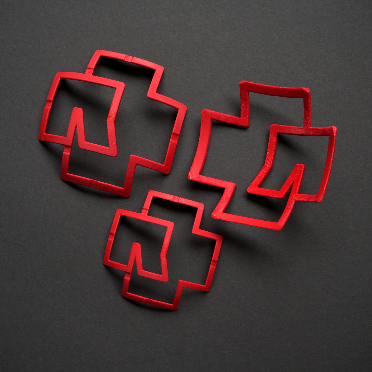 Rammstein logo hair pin (large) by georgmierau | Download free STL ...