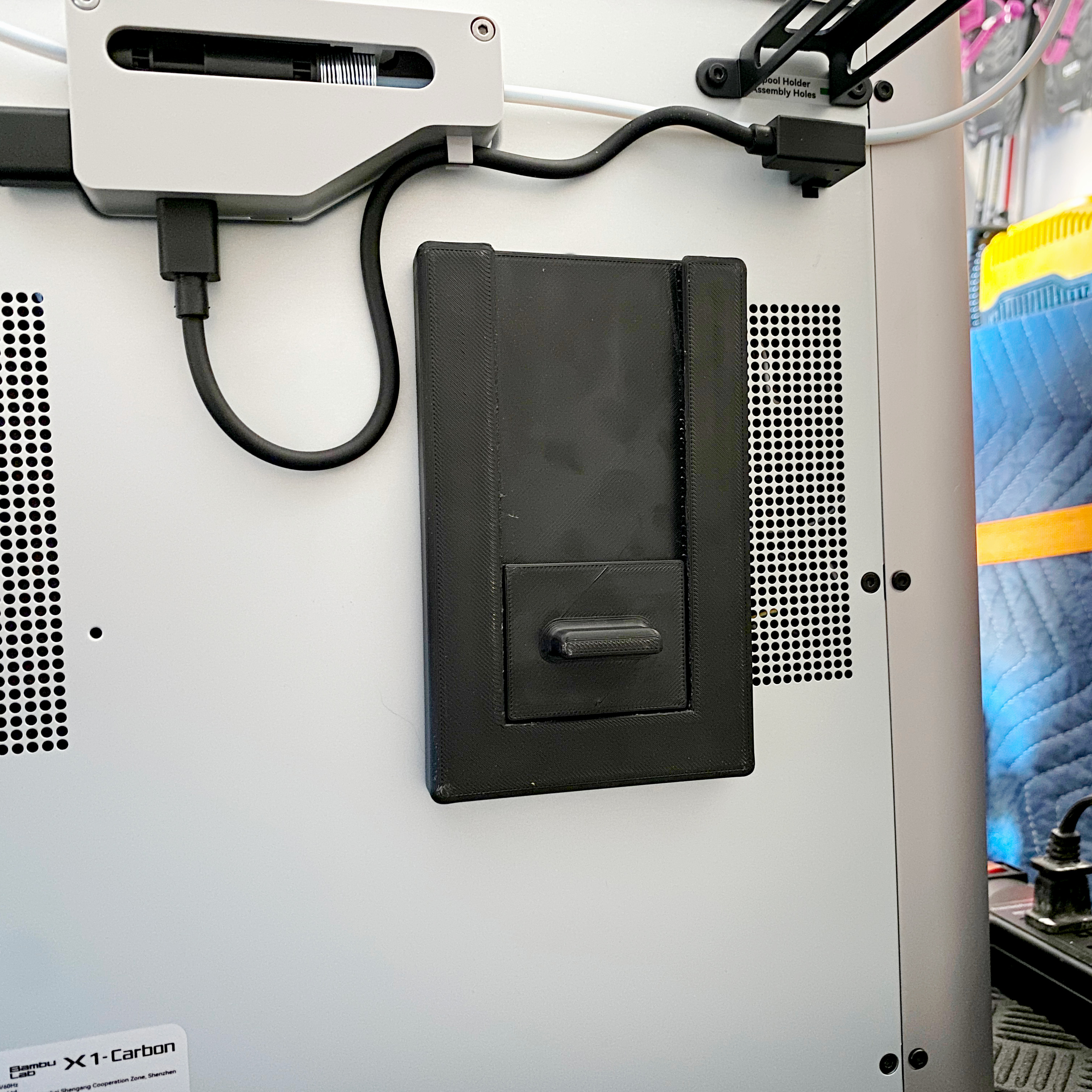 Bambu Lab X1C Chute Cover with Sliding Door by alexm | Download free ...