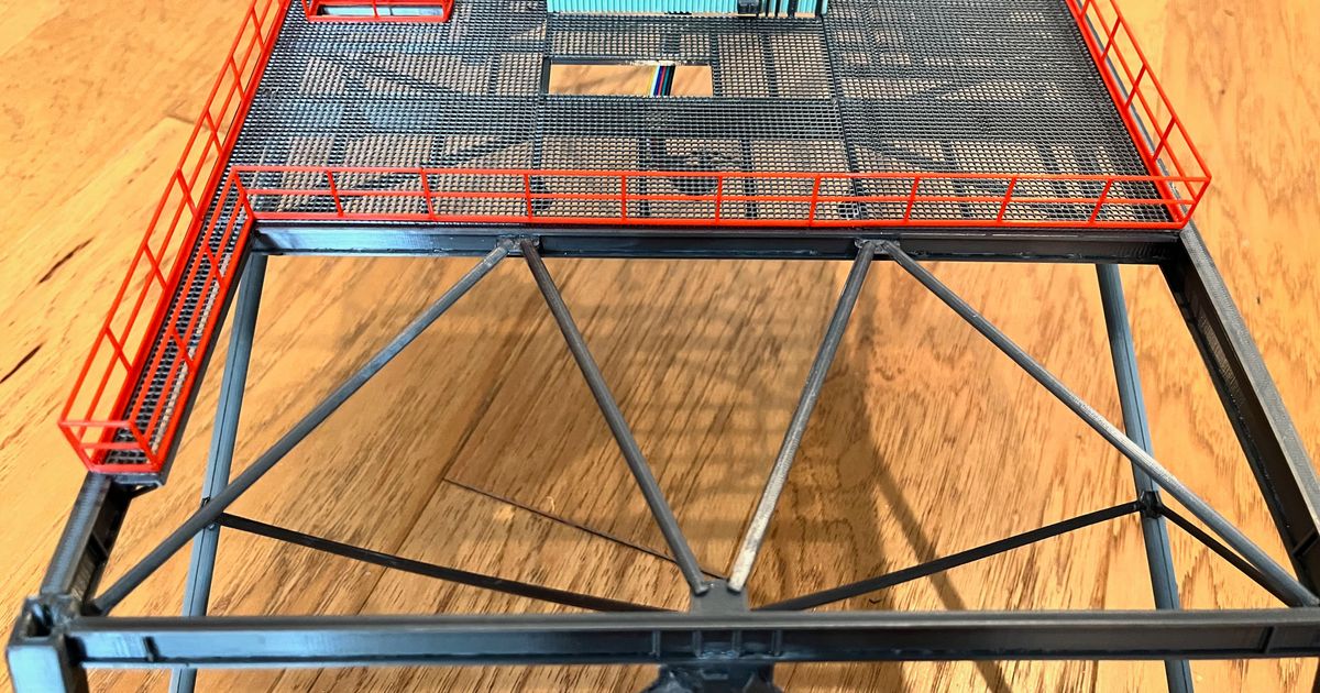 Apollo LUT Railing by bglasford1 | Download free STL model | Printables.com