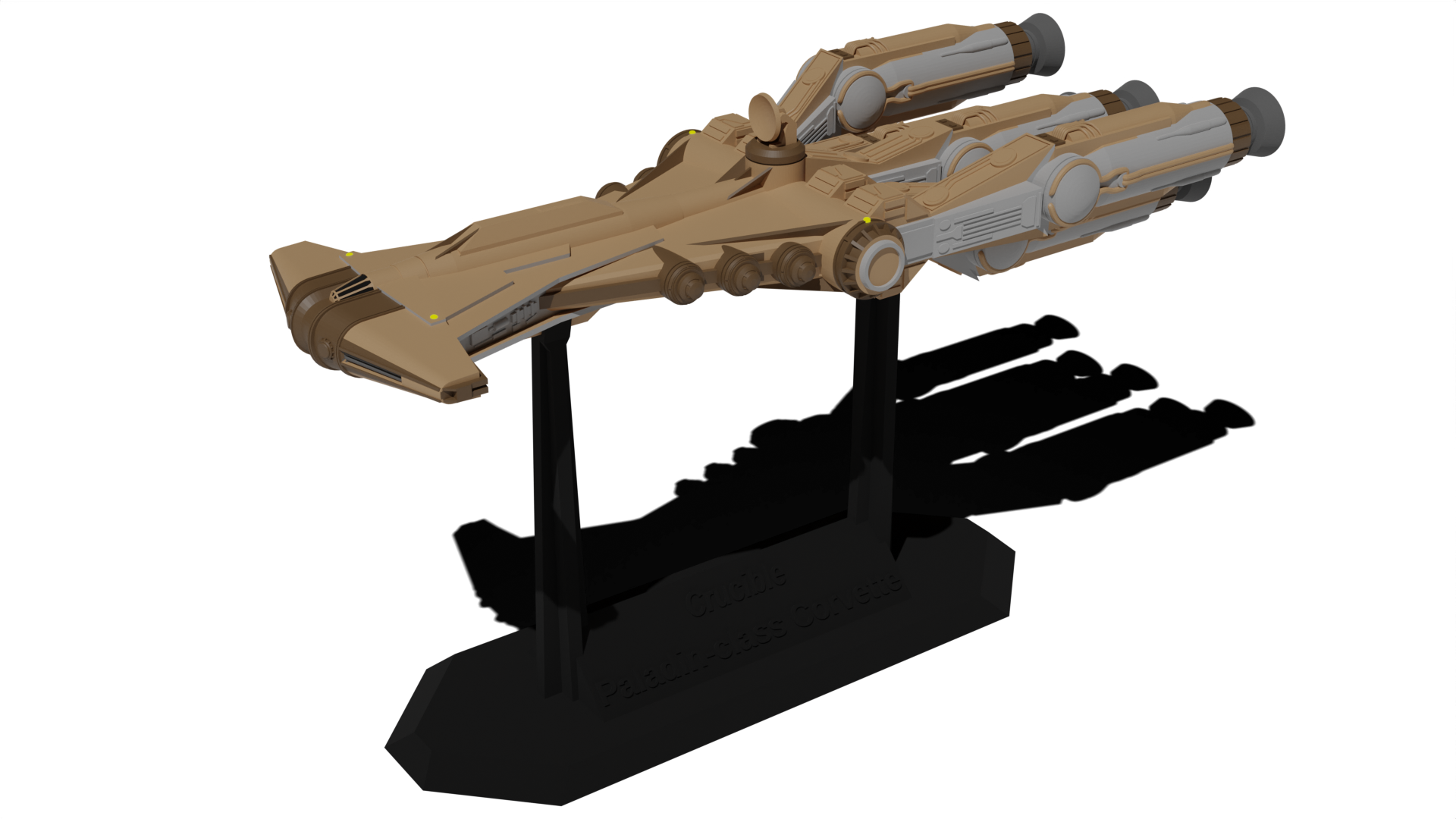 Star Wars Crucible Paladin-class Corvette by DanielAlex | Download free ...