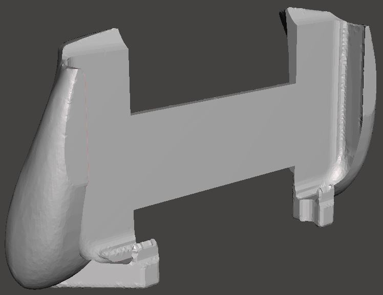 New Nintendo 3DS XL ergonomic grip smooth by ThaliaFP | Download free ...