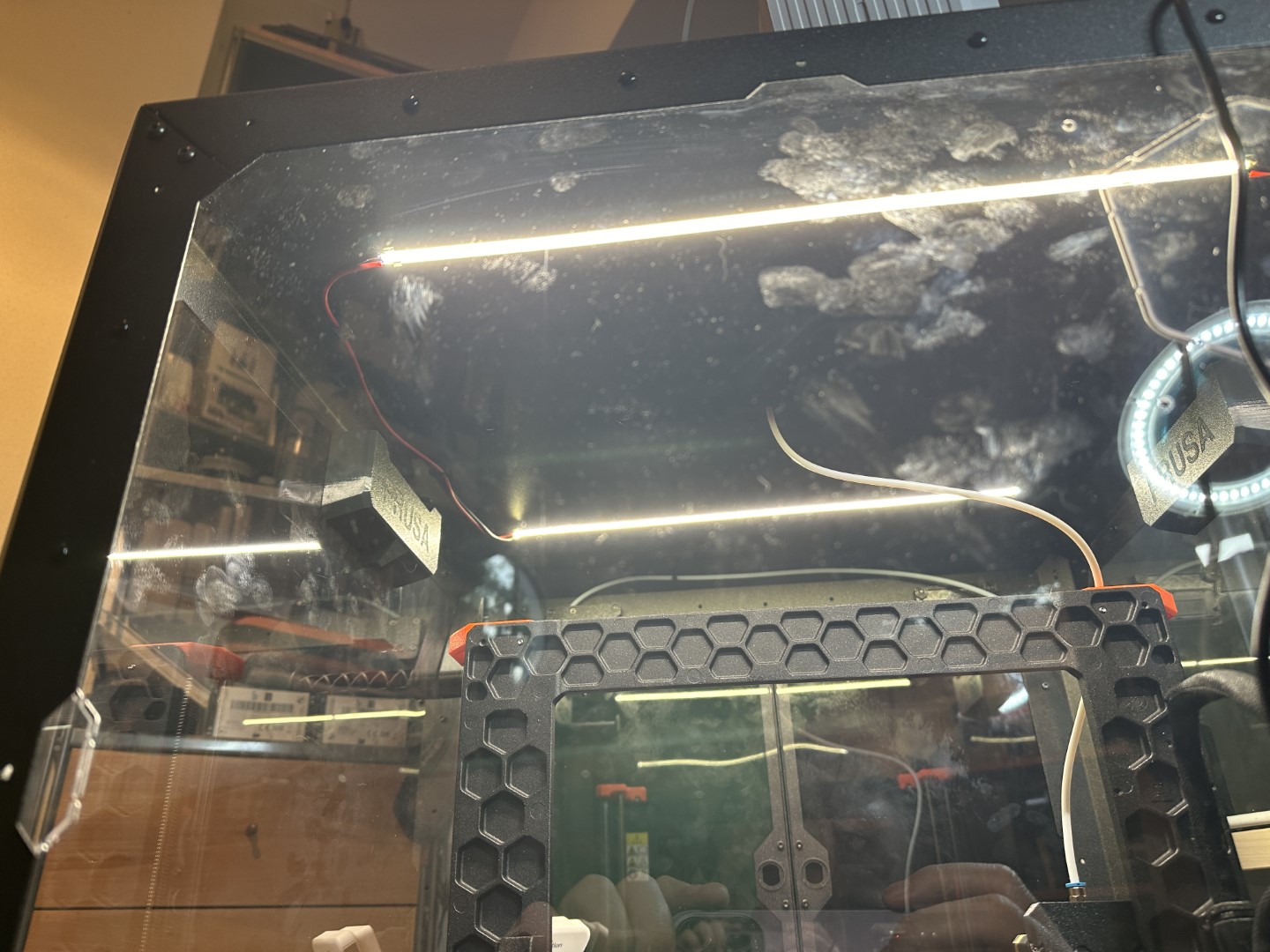 Magnetic Modular LED Strip for the Prusa Enclosure or a server rack ...