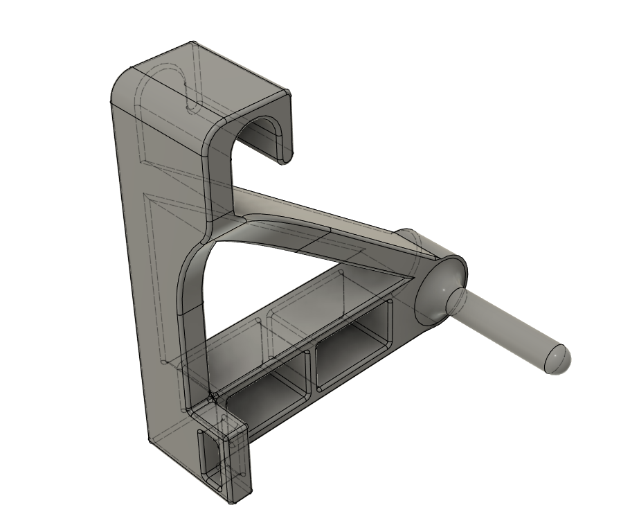 Slide in Reinforcement Mount Mirrored by Mr.Hotwire | Download free STL ...