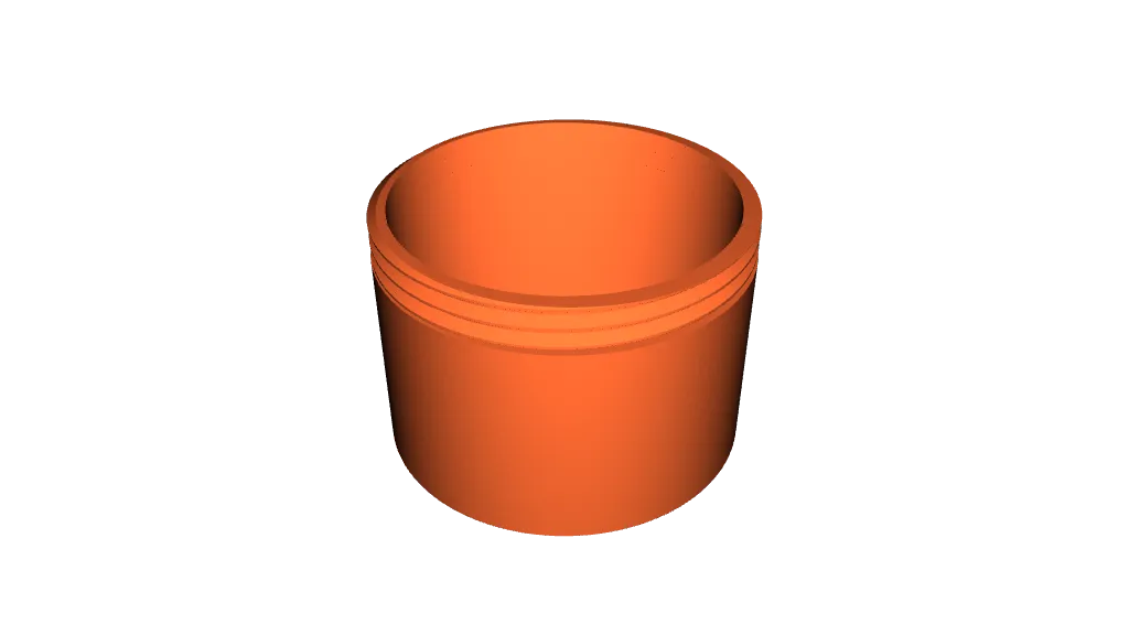 Small Round Container with Knurling by dasfrodo | Download free STL ...