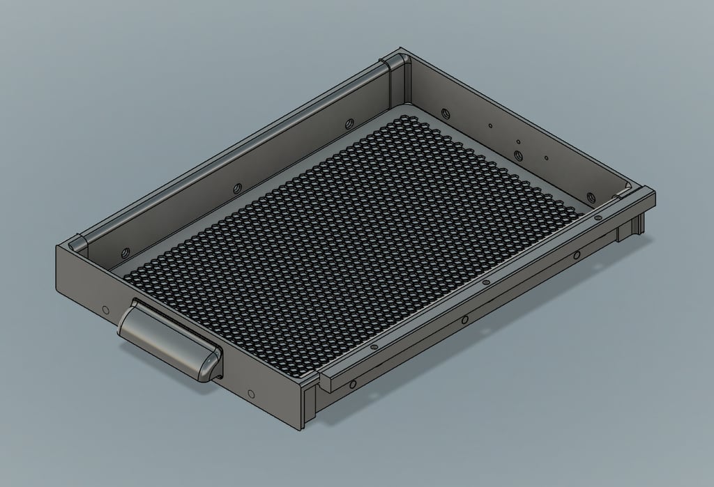 Modular Under Desk Drawer by jattie | Download free STL model ...