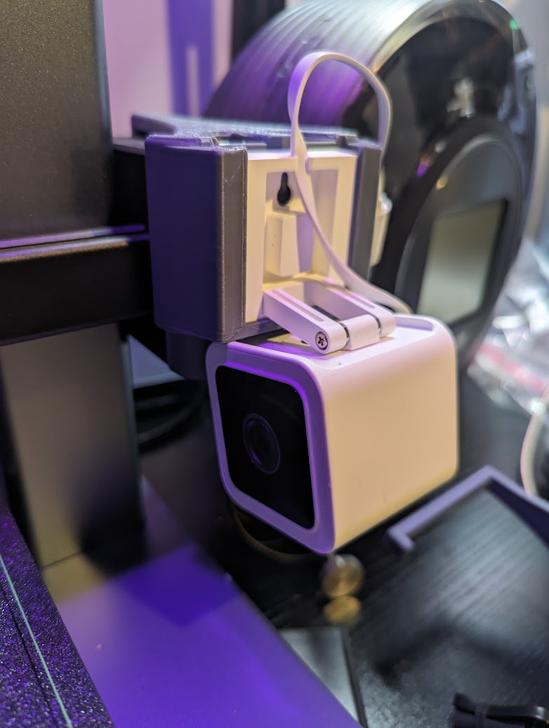 Wyze Cam V3 Mount for AnkerMake M5C by SeeSharpist | Download free STL ...