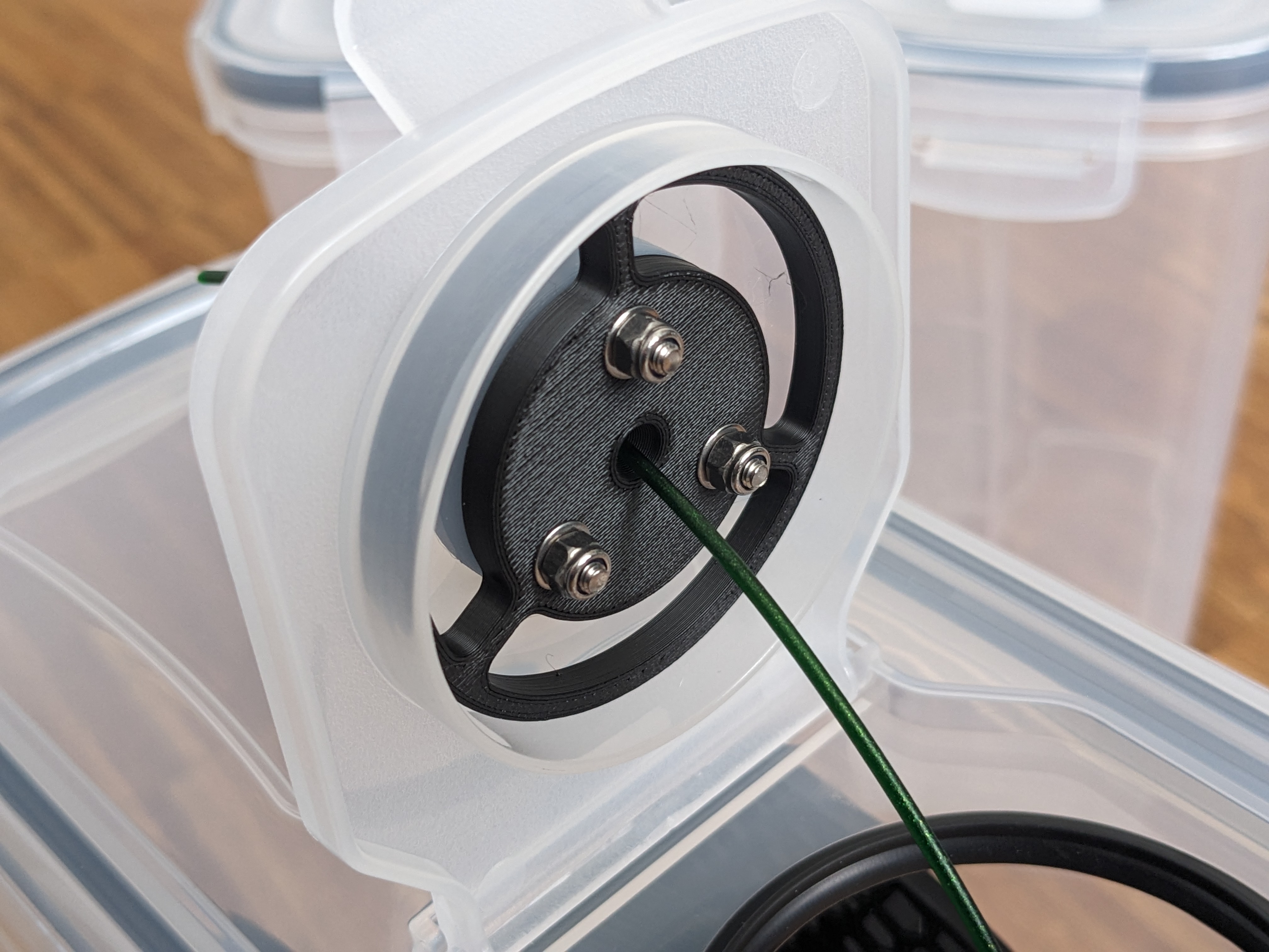 PC4-M10 Passthrough For Filament Box / Dry Box by RapidSpatz | Download ...