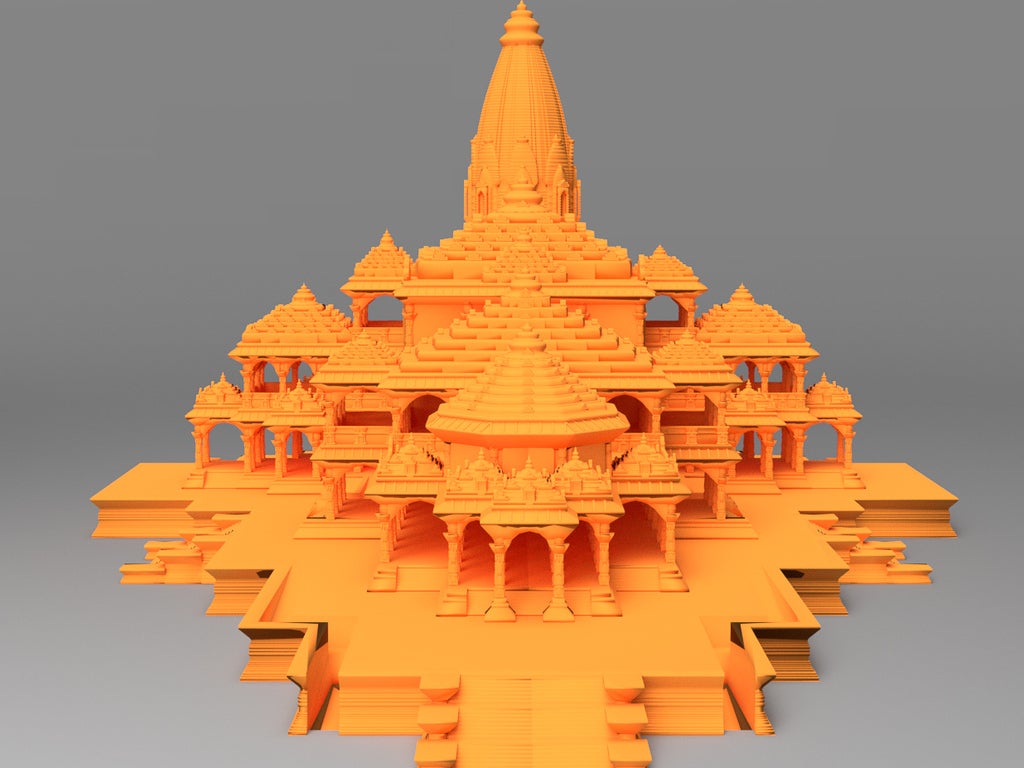 Ayodhya Ram Temple - NO SUPPORTS REQUIRED! by Vedic Futura | Download ...
