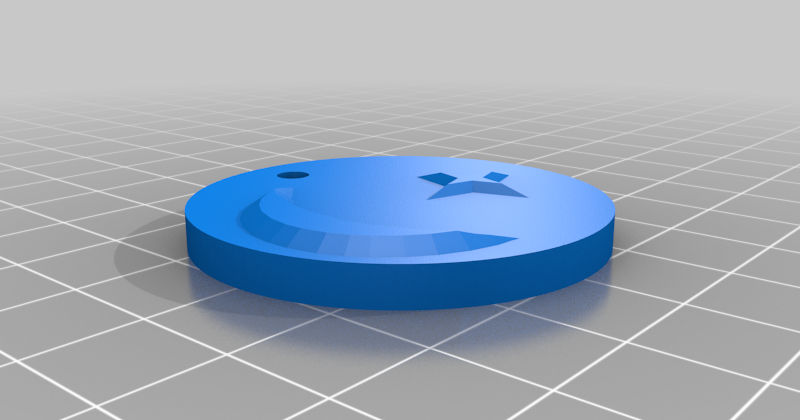 Moon and star keyring by Jamie3d | Download free STL model | Printables.com