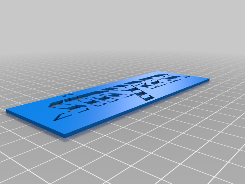 Stryper Logo Stencil and Stamp by Pete Z | Download free STL model ...