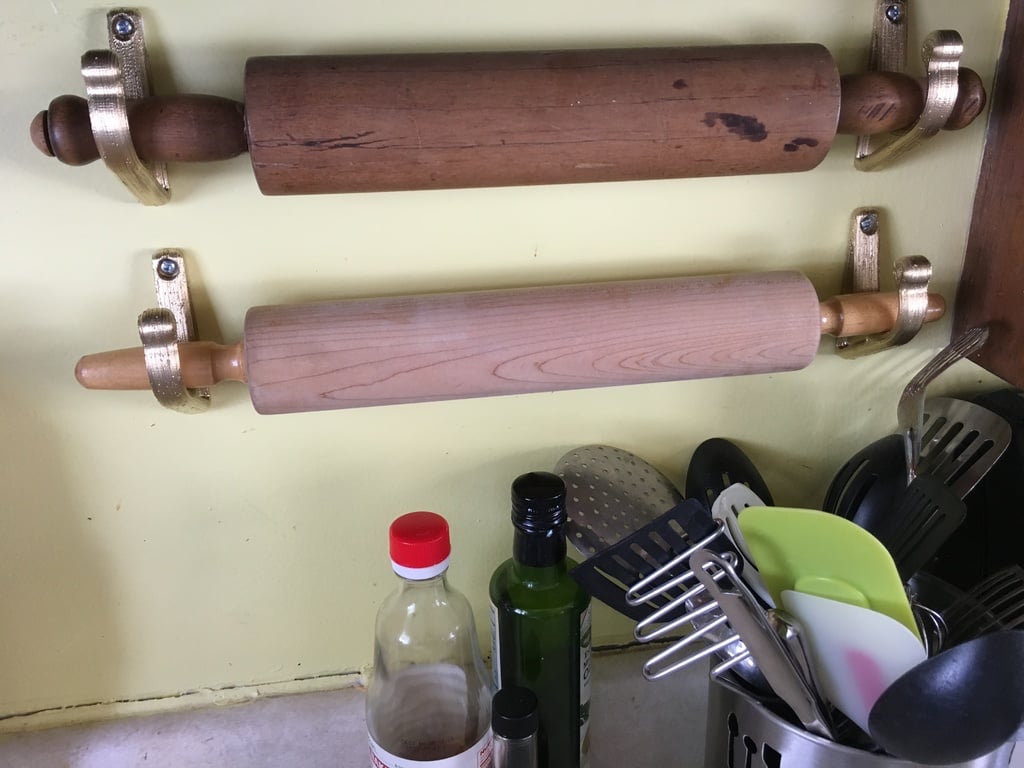 Rolling Pin hooks by Pete Z | Download free STL model | Printables.com
