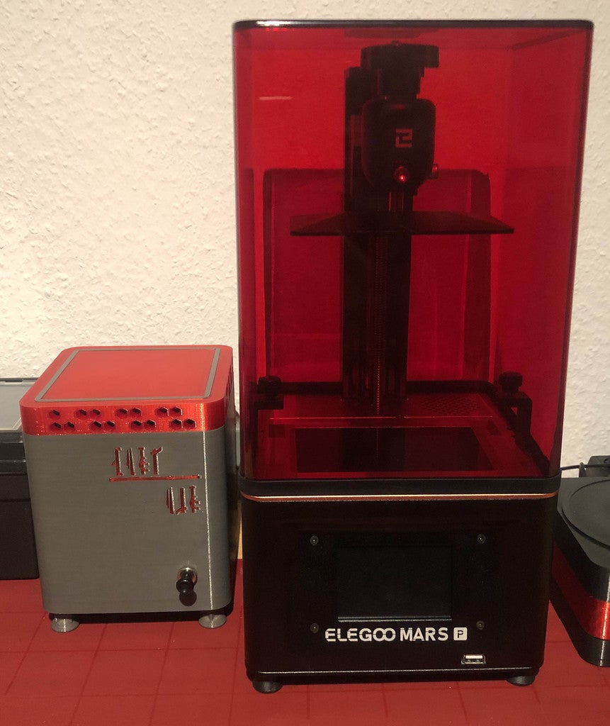 Elegoo Mars Pro / Mars 2 Pro Desktop Air Filter by papstFish | Download ...