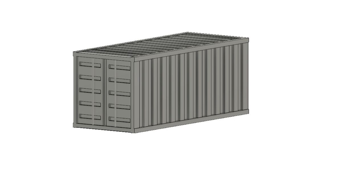 Shipping Container da Malek4417 | Scarica il modello STL gratuito ...